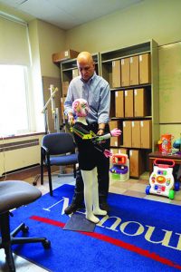 Wearable exoskeleton helps children to walk at duPont Hospital’s ...