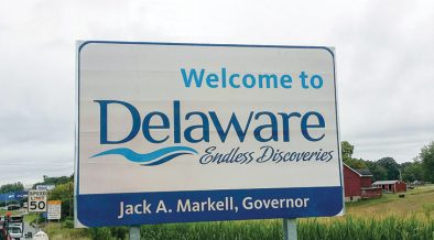 Delaware gets new sign, new slogan