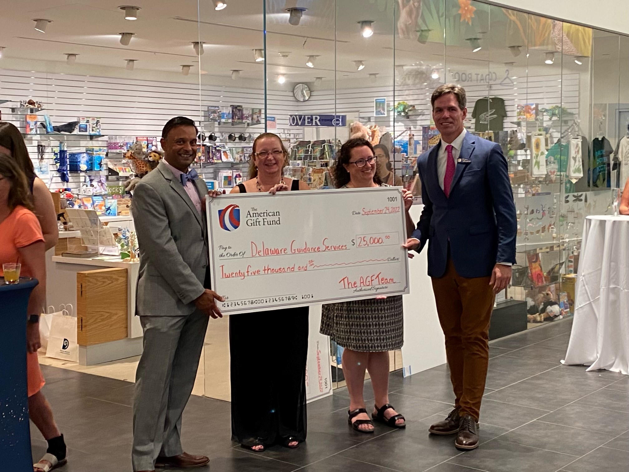 Delaware Guidance receives $25k donation from American Gift Fund - DBT